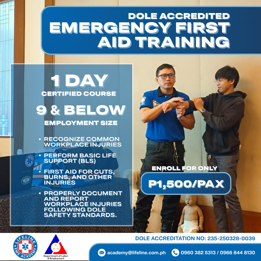 Lifeline Emergency First Aid Training – Lifeline 16911